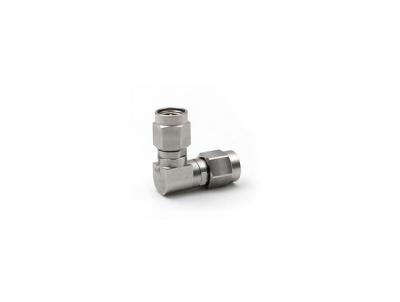 China RF Adapter Stainless Steel 2.92mm Male to Male Right Angle for sale