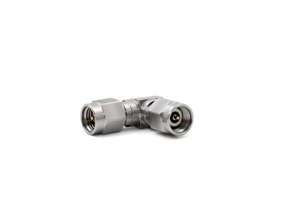China RF Adapter Stainless Steel 2.92 Male to Male Right Angle for sale