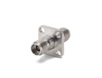 China 2.92mm Female to 2.92 Female Flange Panel mount Precision RF Adapter for sale