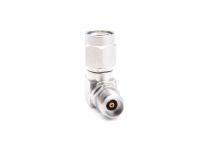 China 2.92 Male to 2.92 Female Right Angle RF Adapter for sale
