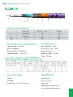 China TLC Series High precision Test Cable for sale