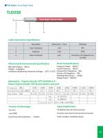 China TLD Series Semi-Rigid Cable for sale