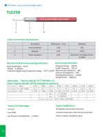 China TLE Series Low Loss Semi-Rigid Cable for sale