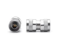 China Double N Male Stainless Steel Precision RF Adapter for sale