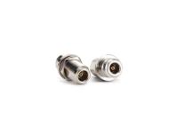 China Double N female bulkhead RF Coaxial Adapter for sale