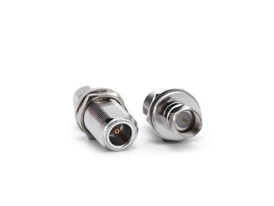 China RF Adapter N Female to F Male Bulkhead for sale