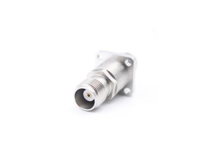 China TNC Female to TNC Female Flange Stainless Steel RF Adapter for sale