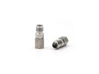 China Milimeterwave Adapter Stainless Steel 1.85mm Male to 2.4mm Female for sale