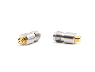 China SMA Female to SMP Female Stainless Steel RF Adapter for sale