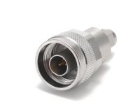 China N Male to 2.92mm male stainless steel precision RF Coaxial Adapter for sale