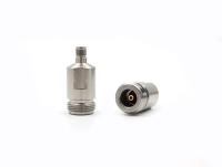 China N female to 3.5mm female RF Coaxial Adapters stainless steel for sale