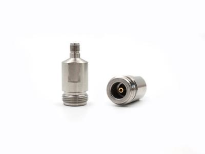 China N female to 3.5mm female RF Coaxial Adapters stainless steel for sale