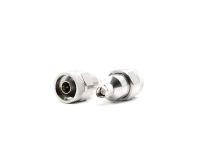 China N Male to SMA Male Stainless Steel RF Adapter for sale