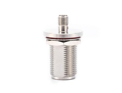 China N female to SMA female Bulkhead RF Adapter for sale