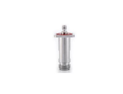 China N Female to SMA Female 4 Holes Flange RF Adapter for sale