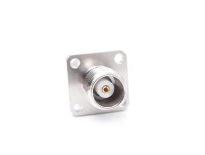 China RF Adapter Stainless Steel TNC Female to SMA Female Flange for sale