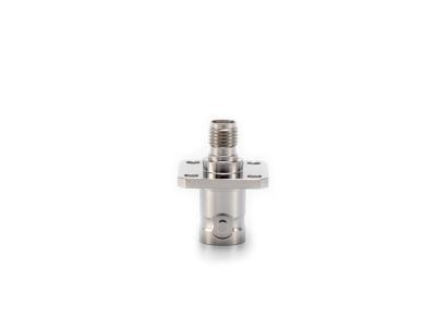China BNC Female to SMA Female Flange Adapter for sale