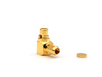China RF Connector MMCX Male R/A for RG178 cable for sale