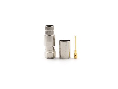 China RF Connector F Male for LMR400 Cable, crimp for sale