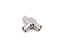 China MHV Female to Female to Female RF adaptor for sale