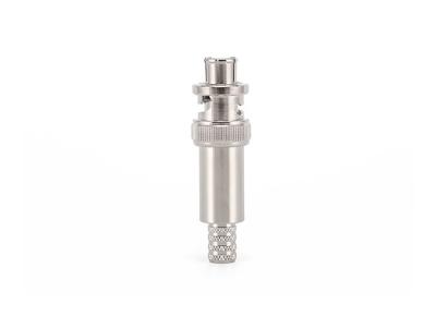 China SHV Female crimp 5D-FB cable RF Connector for sale