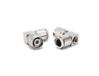 China TNC Male Right Angle RF Coaxial Connector for LMR300 Cable Clamp TNC-JW300A for sale