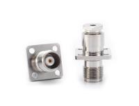 China TNC female 4 Holes Flange for RG316 Cable for sale
