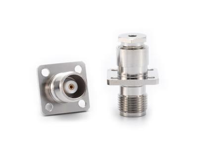 China TNC female 4 Holes Flange for RG316 Cable for sale