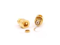 China RF Connector SMP Female Right Angle for 086/RG405 cable for sale