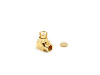 China RF Connector SMP Female Right Angle for RG405 Cable for sale