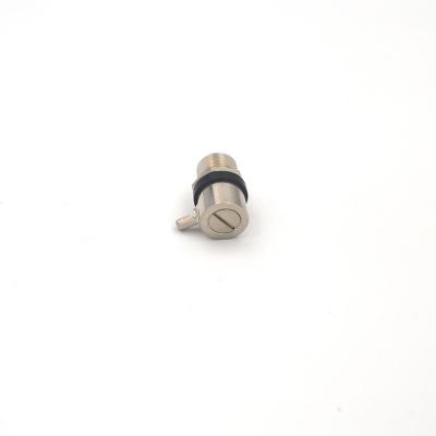 China UHF Female Right Angle bulkhead RF Coaxial Connector for sale