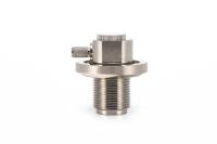 China UHF female right angle crimp for RG 58 cable RF Coaxial Connector for sale