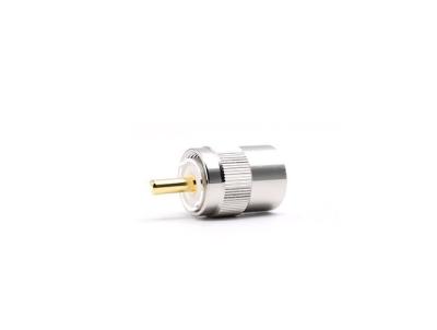 China UHF Male Twist-on Connector For SYV-50-7-1 Cable for sale