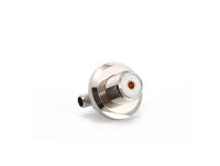 China UHF Female Bulkhead Right angel Connector for 5D-FB Cable Crimp for sale