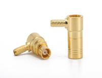China SMB female right angle RF coaxial Connector for sale
