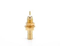 China SMB male bulkhead RF Coaxial Connector for sale
