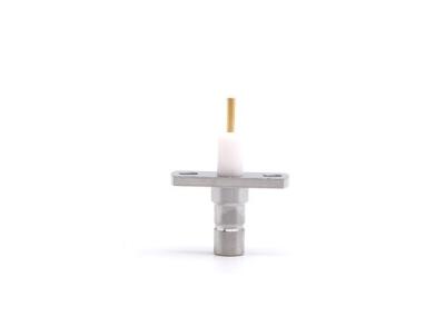 China SMB Male Flange Stainless Steel RF Connector for sale