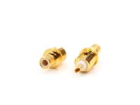 China RF Coaxial Connector SMB Male Bulkhead Connector Terminal for sale