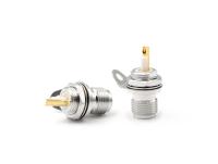 China TRT female bulkhead RF Connector Terminal for sale