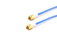 China Double SMA Male Connector with 141 Cable Length 520mm Cable Assembly for sale