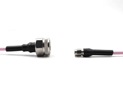 China RF Cable assembly N male and SMA Male with TF141 Cable, length 1200mm for sale
