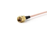 China Cable Assembly SMA Male and SMA female bulkhead with RG316 Cable, length 217mm for sale