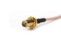 China Cable assembly FAKRA SMB female and SMA Female with RG316 Cable, length 17.2 cm for sale