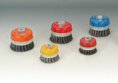 China Knotted twist cup brushes for sale