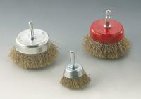 China Shaft-mounted cup brushes for sale