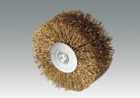 China shaft-mounted wheel wire brush-wide for sale