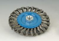 China Knotted twist wheel brushes for sale
