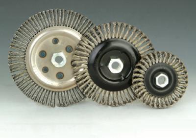 China Stringer kontted wheel brushes for sale
