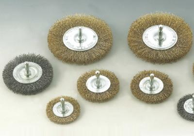 China Shaft-mounted wheel brushes for sale