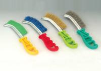 China Knife-shape plastic handle brush for sale